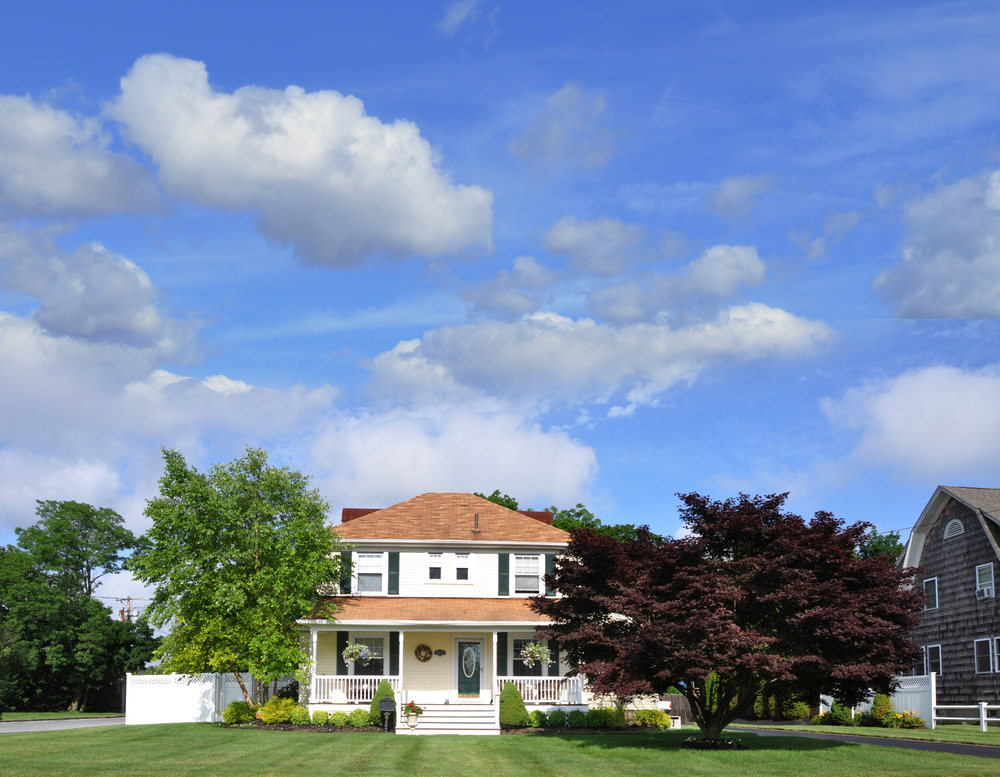 38 American Foursquare Home Photos PLUS Architectural Details